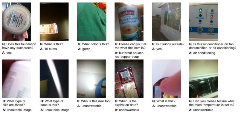 Visual Question Answering – VizWiz